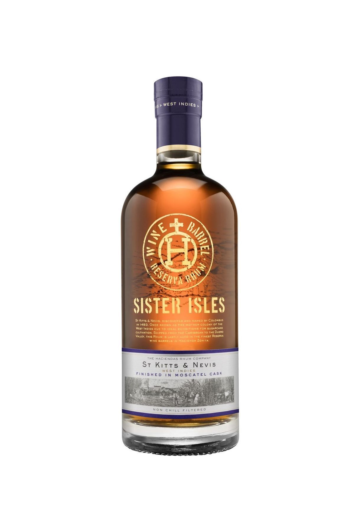 Купити Ром Sister Isles Wine Barrel Reserva Dark Rhum Moscatel finish ...